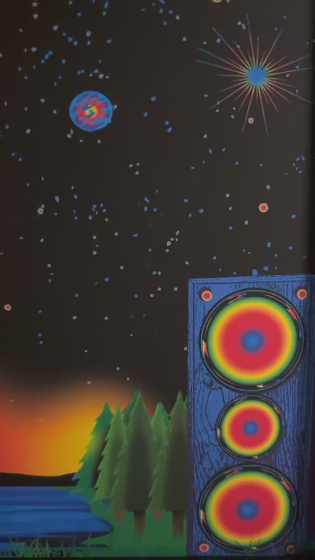 Texas Eclipse Poster – Colorimetry Lights