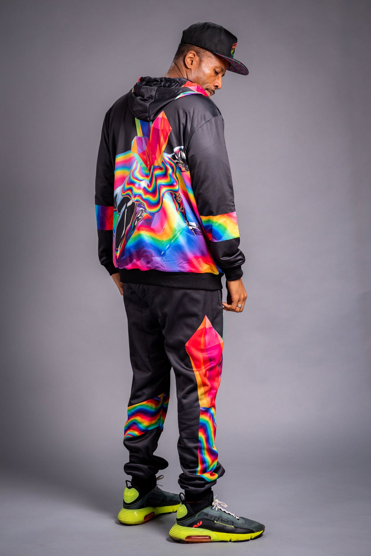 Crystallization Reversible Hoodie – Colorimetry Lights