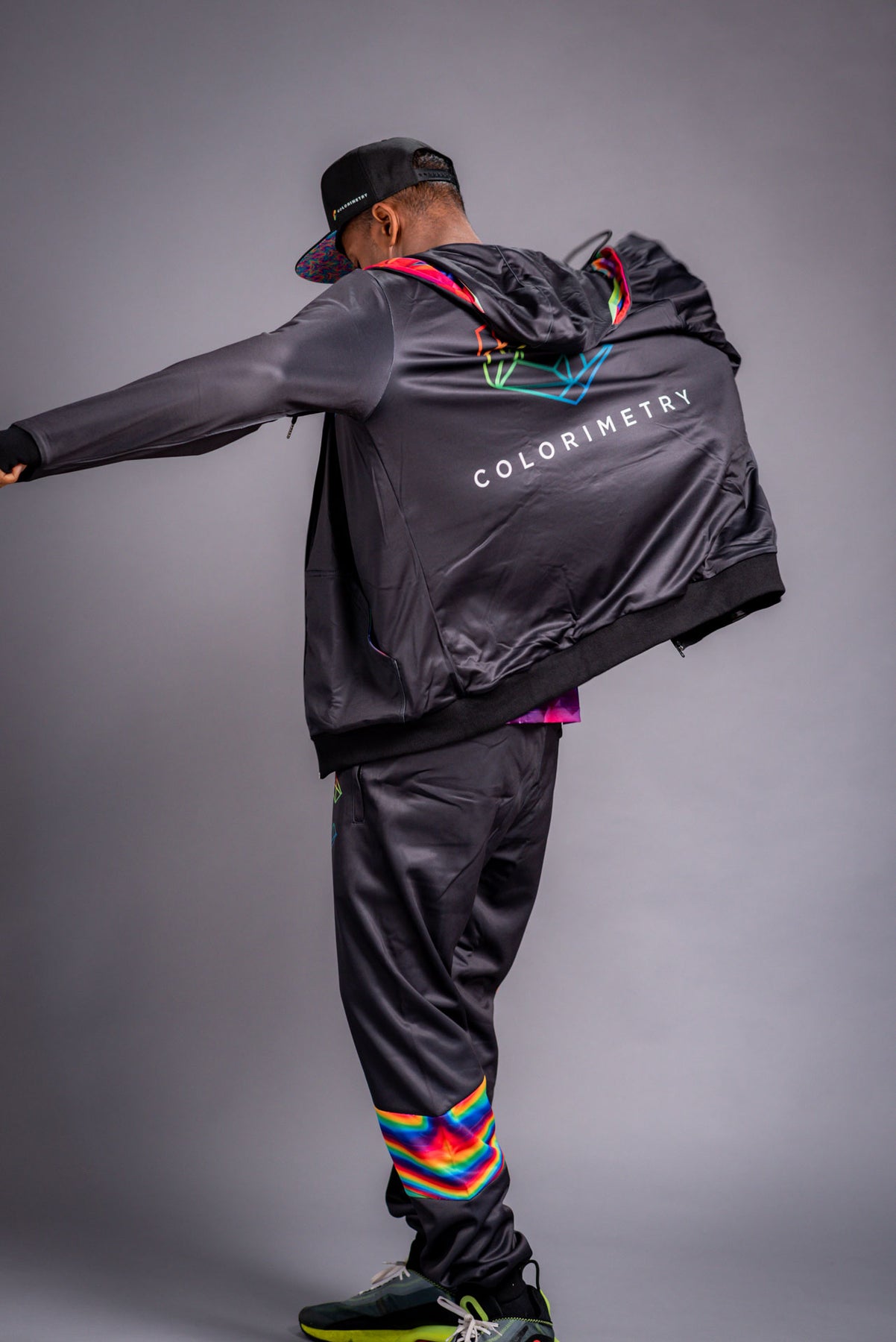 Crystallization Reversible Hoodie – Colorimetry Lights