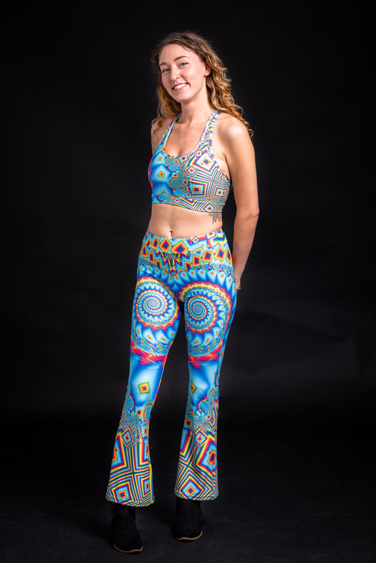 Third Eye Vortex Bell Bottoms - Colorimetry Lights