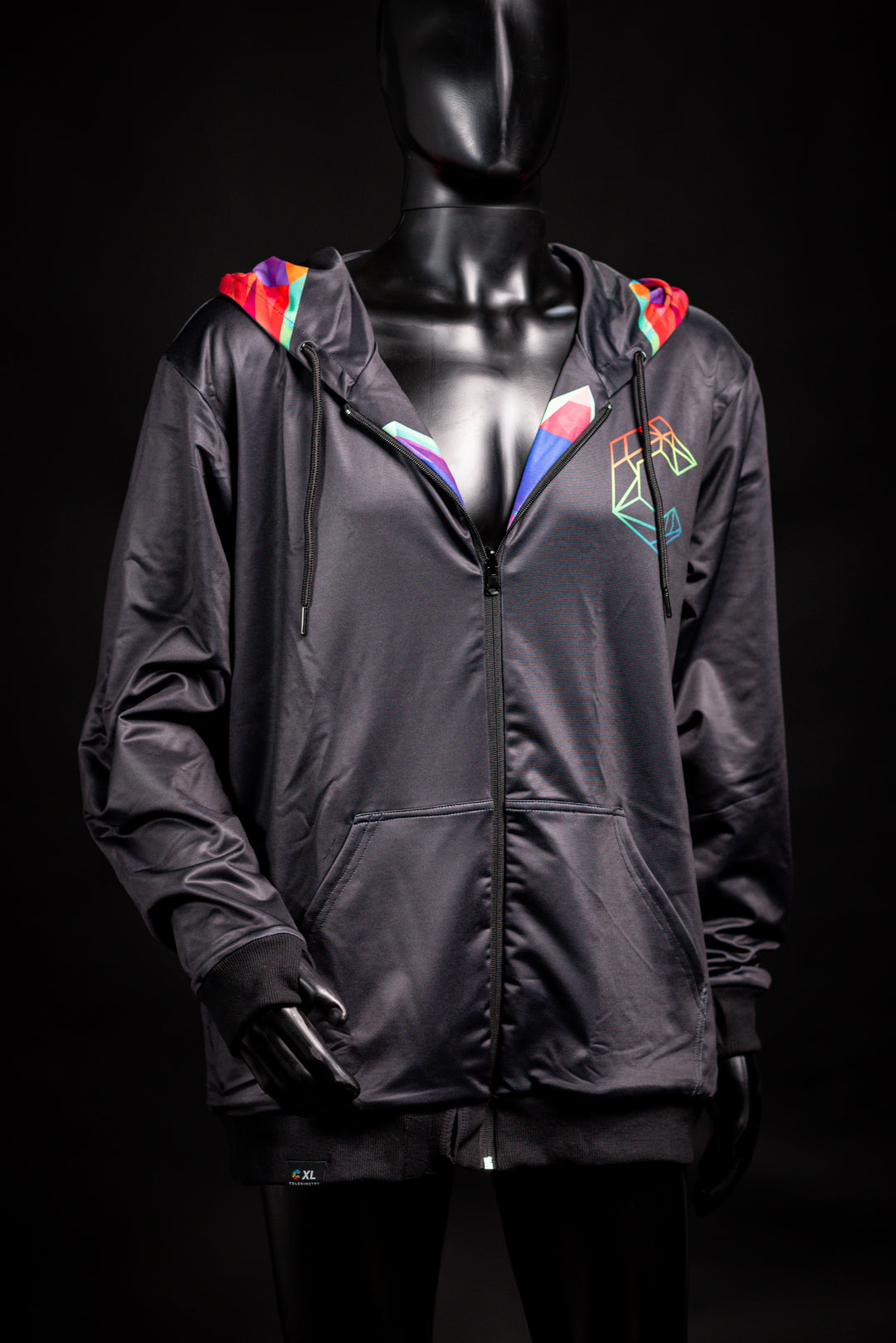 Crystallization Reversible Hoodie – Colorimetry Lights