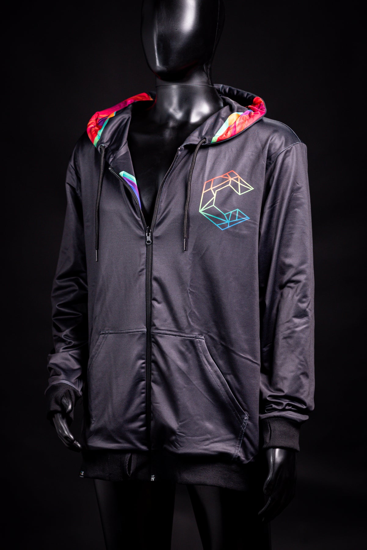 Crystallization Reversible Hoodie – Colorimetry Lights